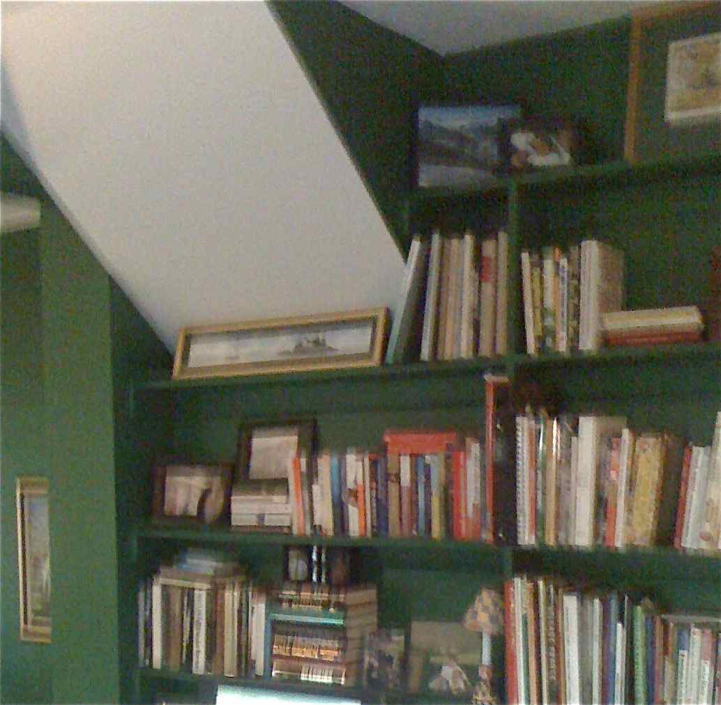 stair stringer covered with a custom cabinet - Fine Homebuilding