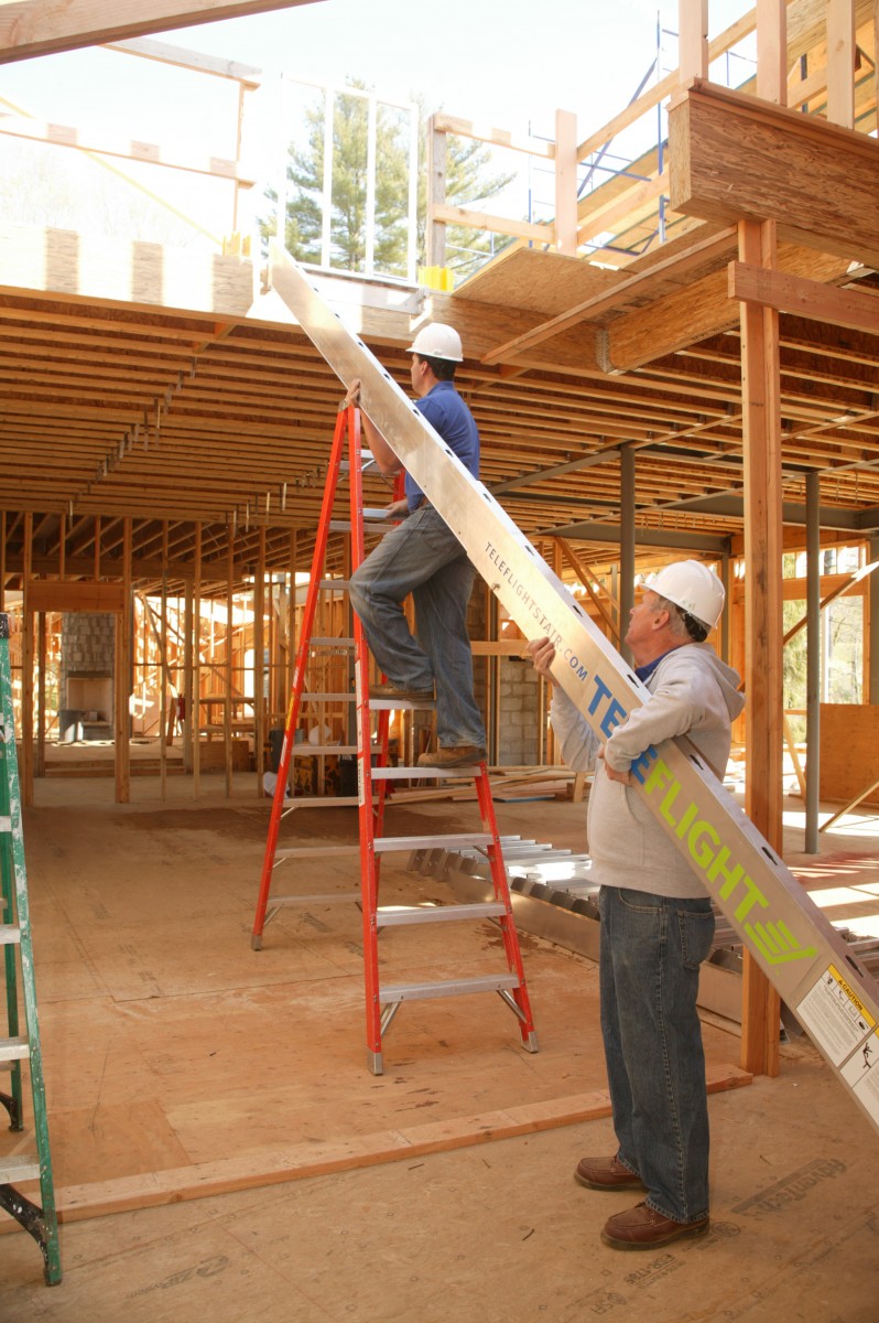 Sustainable Temporary Stairs - Fine Homebuilding