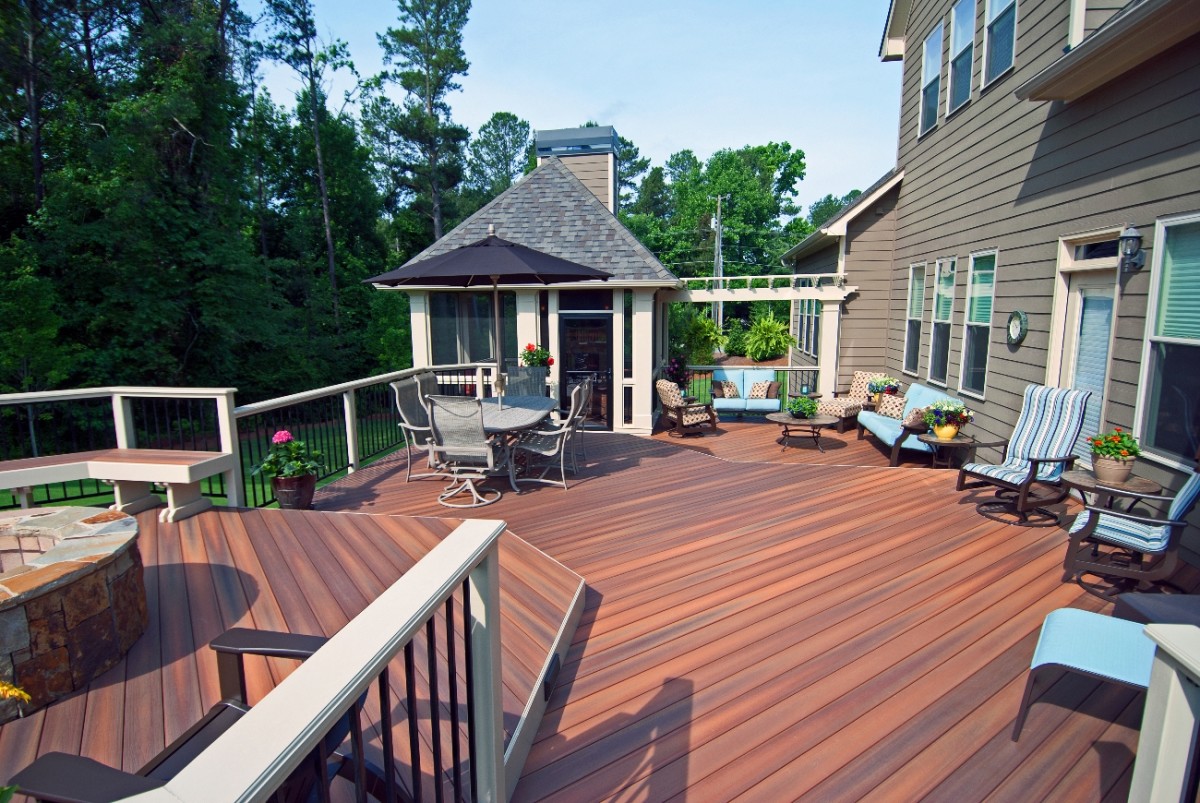 Multi Level Deck designed by Bobby Parks of BP Consulting and Design ...
