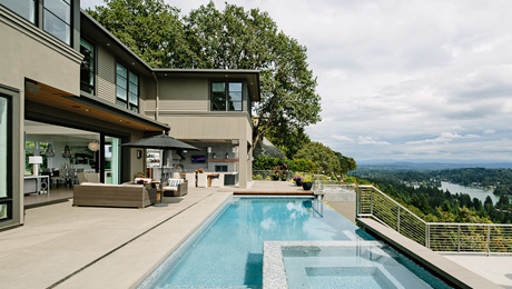 Pool With a View - Fine Homebuilding