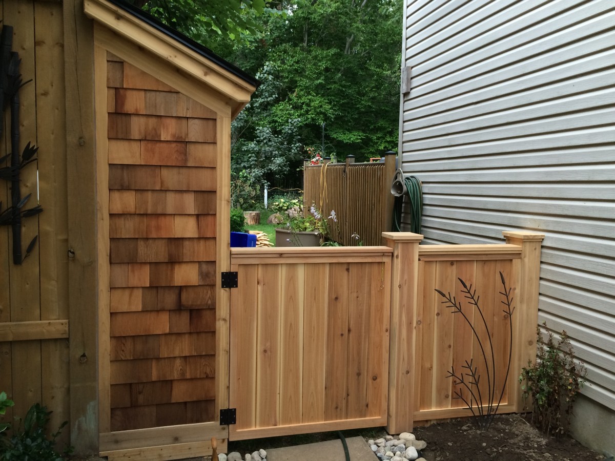 Fence Shed and Gate. - Fine Homebuilding