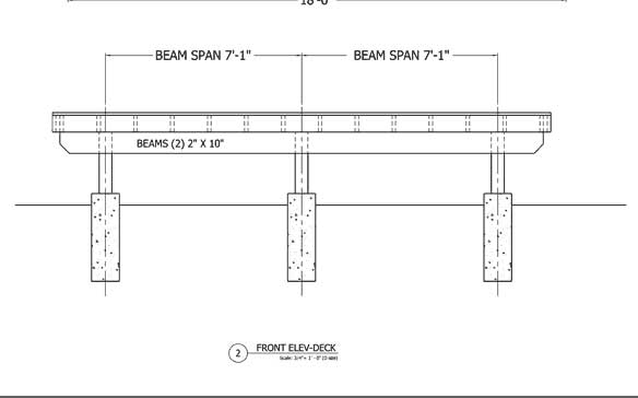 How Do I Splice a Deck Beam in the Middle of a Post? - Fine Homebuilding