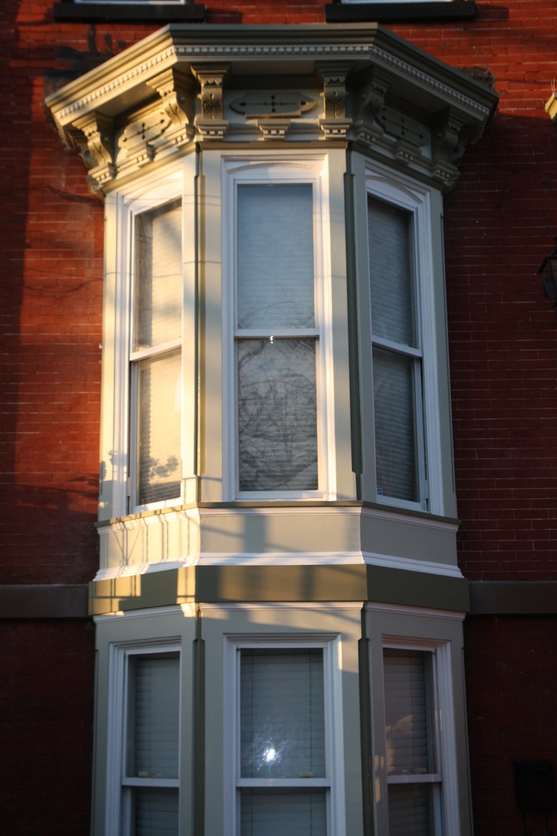 1880's Brick Rowhouse Bay Window Restoration - Fine Homebuilding