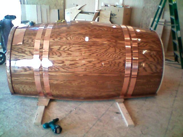 barrel made out of scrap plywood ,8' by 4' - Fine Homebuilding