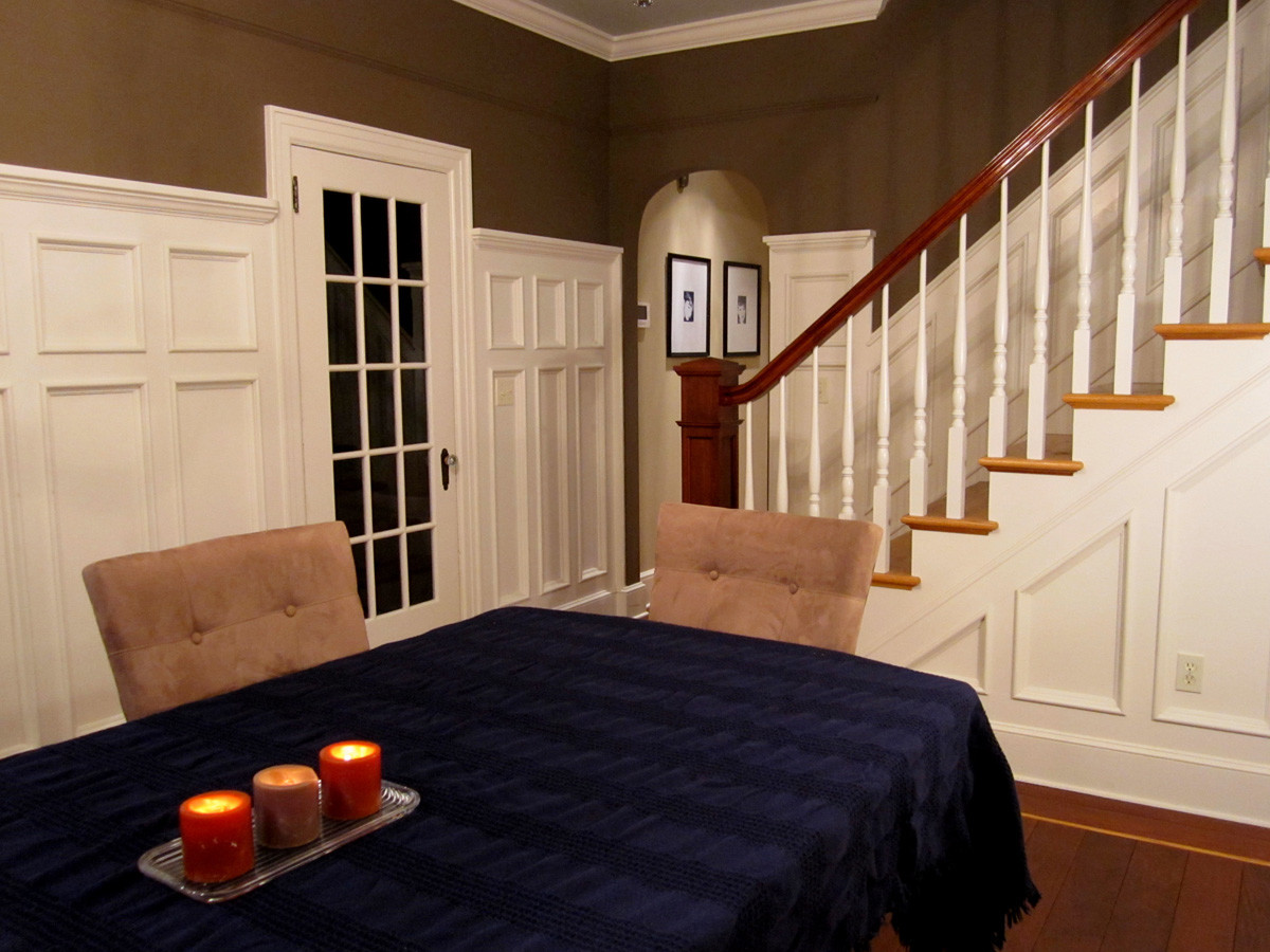Simple Recessed Panels in our Dining Room - Fine Homebuilding