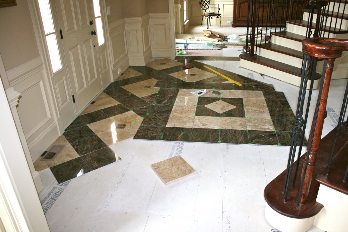 Marble Floor - Fine Homebuilding