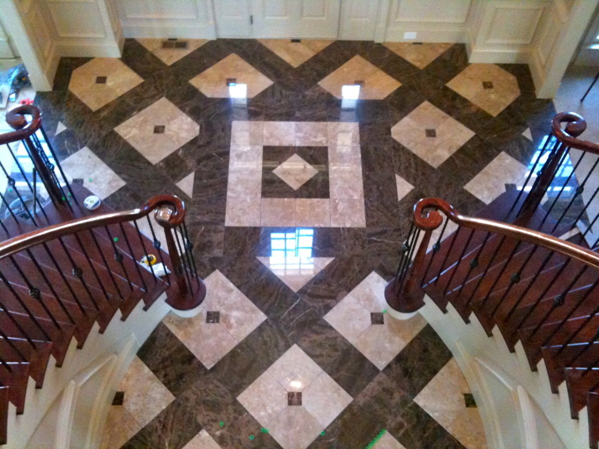 Marble Floor - Fine Homebuilding