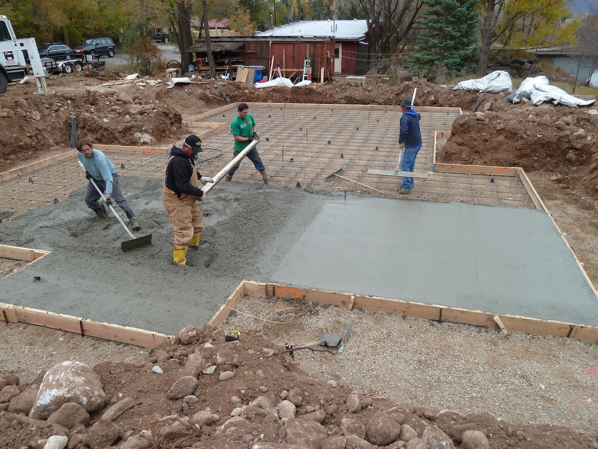 We Poured A Foundation! - Fine Homebuilding