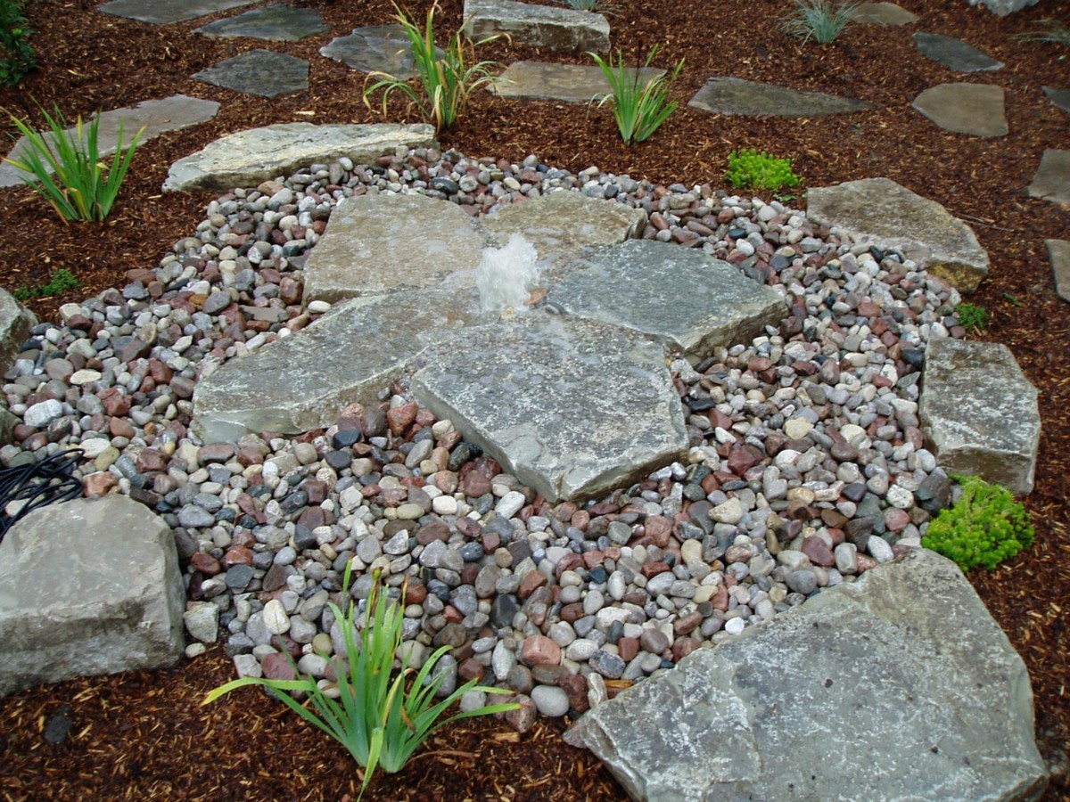 Butterfly Fountain and Pergola - Fine Homebuilding