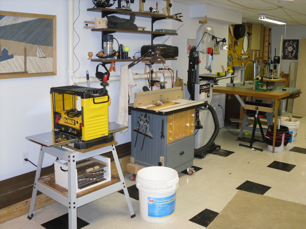 Basement Shop - Fine Homebuilding