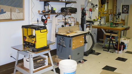 Basement Shop - Fine Homebuilding