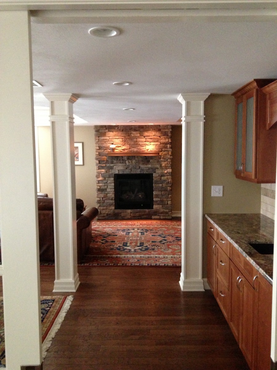 Basement fireplace - Fine Homebuilding