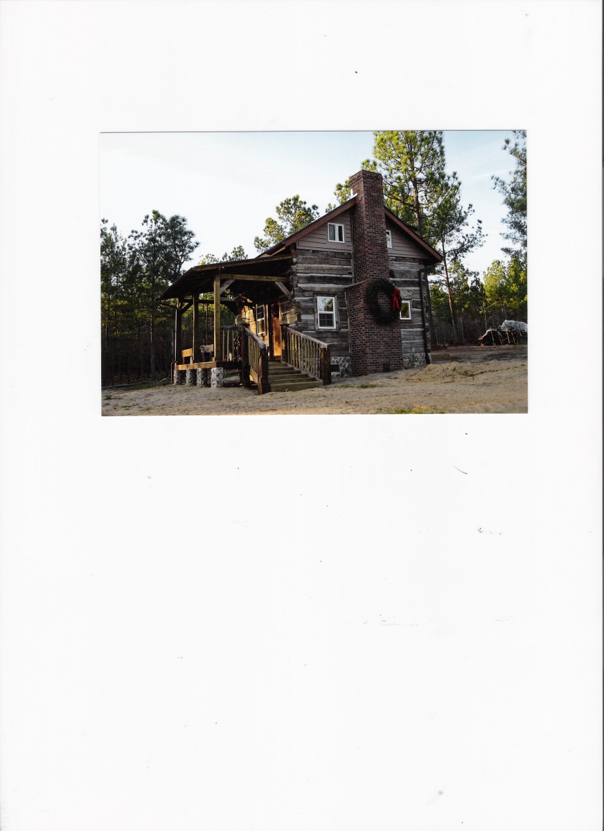 Authentic Log Cabin constructed from antique hand hewn logs - Fine ...