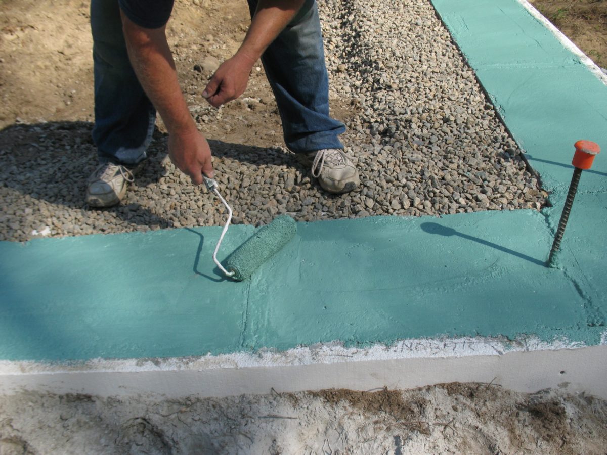 Capillary Break Coating - Fine Homebuilding