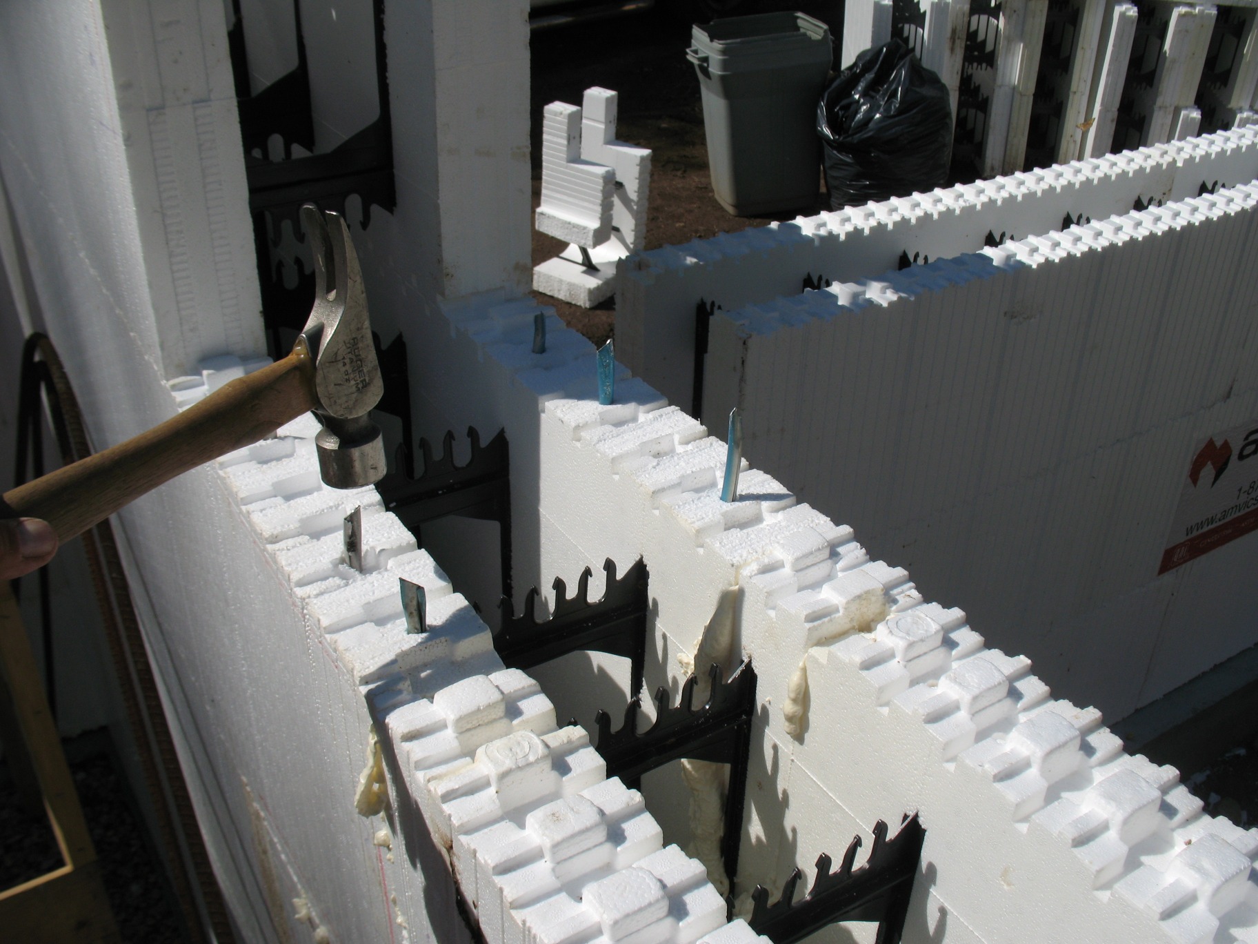 Stacking the ICF Foundation - Fine Homebuilding