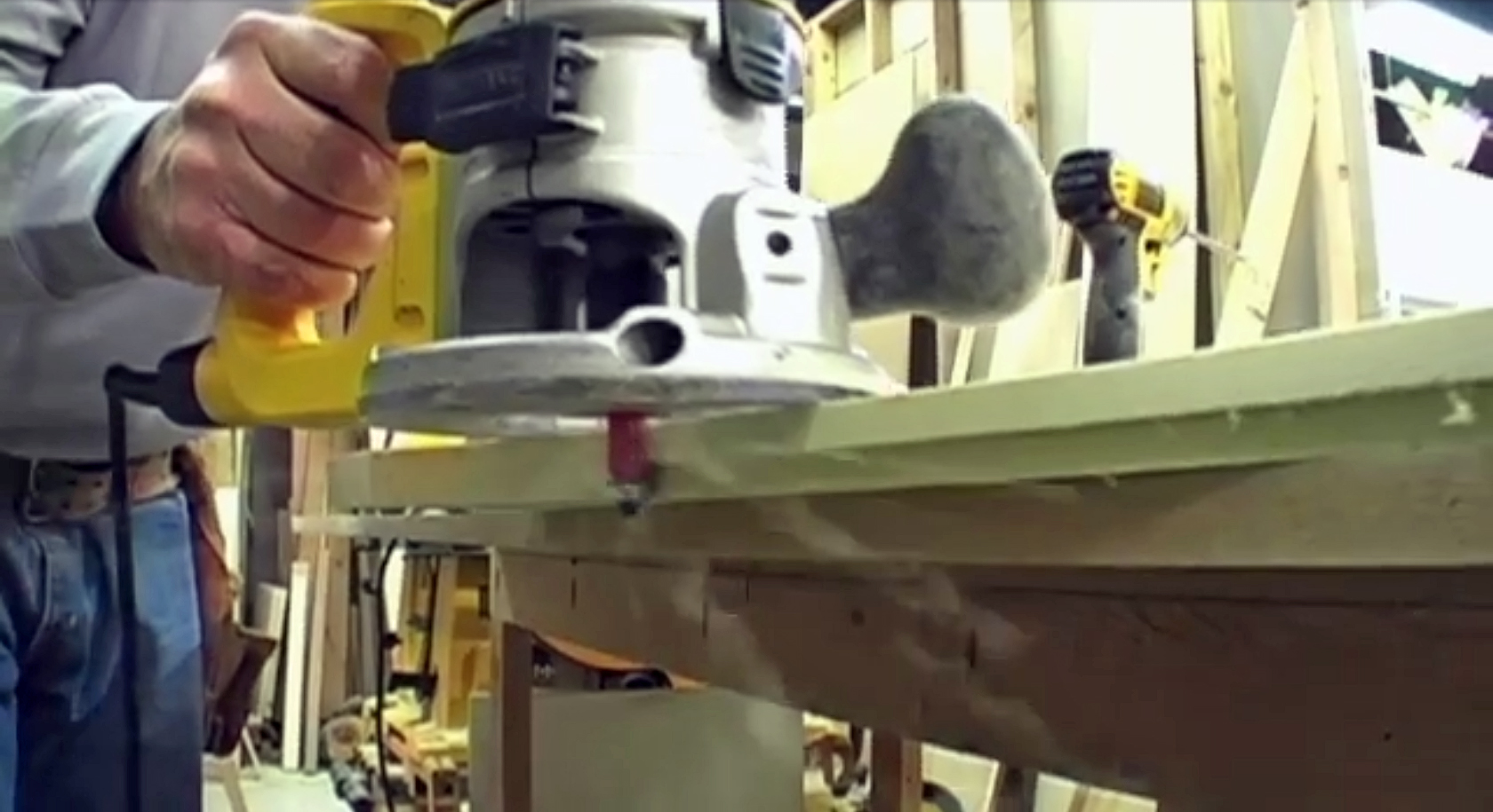 Build a Built-in Mudroom Series: Making Arched Rails With a Router ...