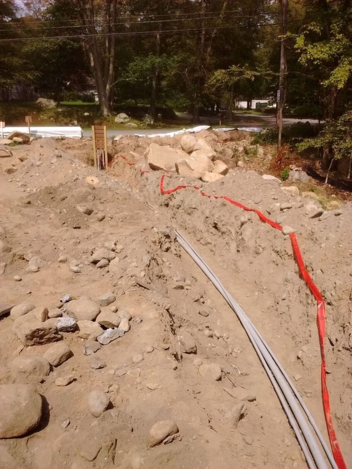 Underground Electrical Service Trenching For Underground Utilities