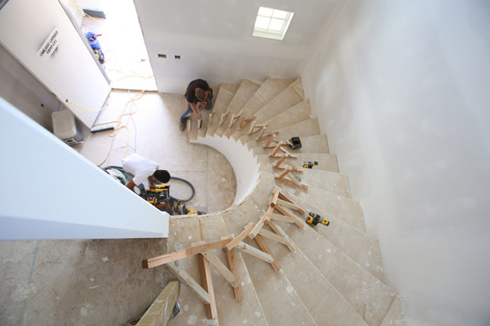 Episode 17: Trimming Curved Stairs, Soundproofing, and Air-Sealing ...