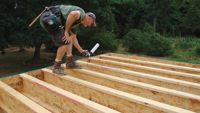 Installing a Subfloor - Fine Homebuilding
