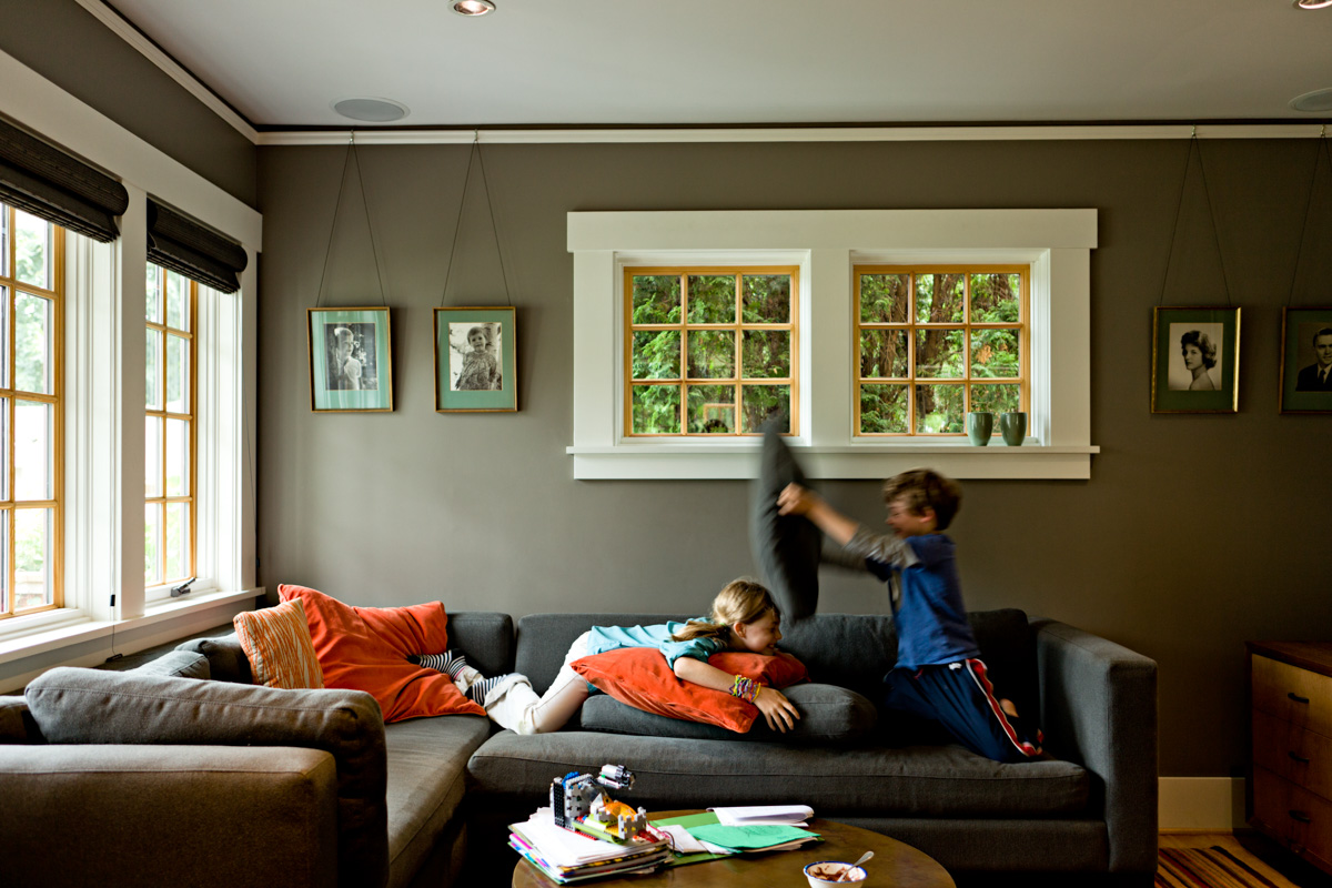 Family Room - Fine Homebuilding