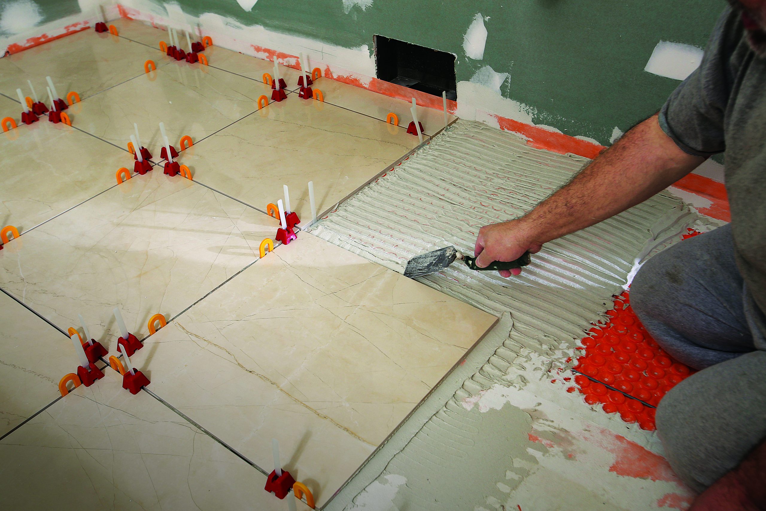 Laying Large Tile - Fine Homebuilding