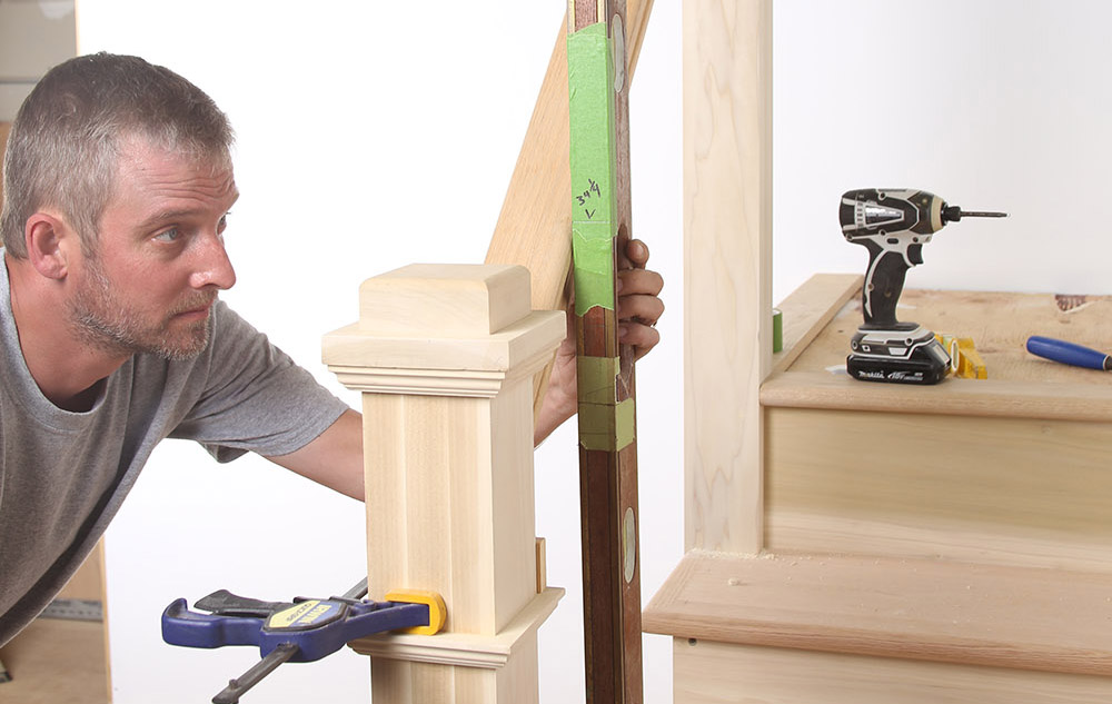 Setting Railings - Fine Homebuilding