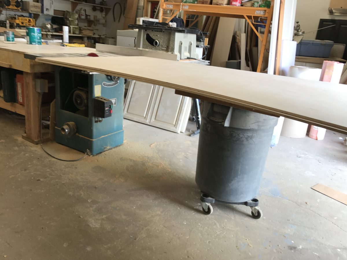 Trashcan Plywood Handler - Fine Homebuilding