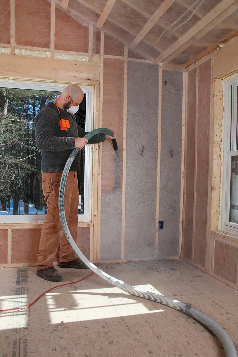 Dense-Pack Cellulose Insulation Done Right - Fine Homebuilding