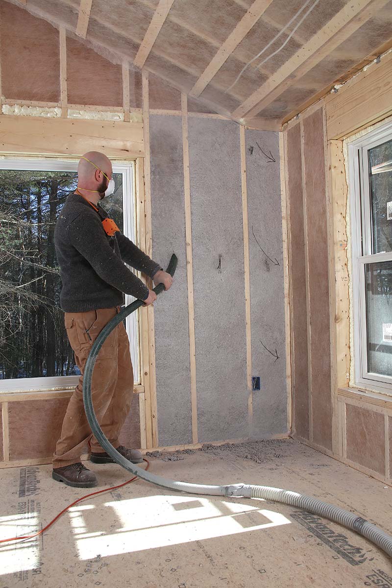 Dense-Pack Cellulose Insulation Done Right - Fine Homebuilding