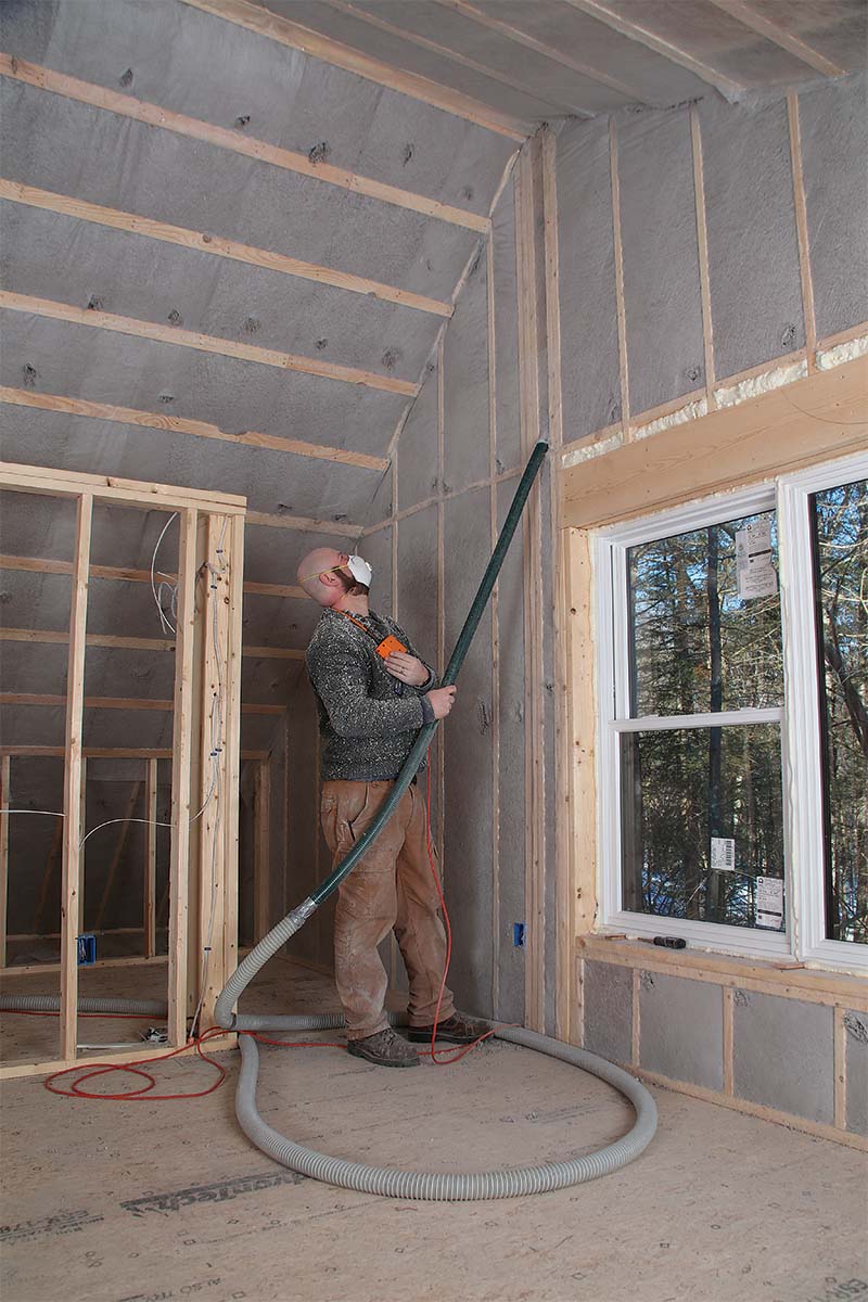 Dense-Pack Cellulose Insulation Done Right - Fine Homebuilding