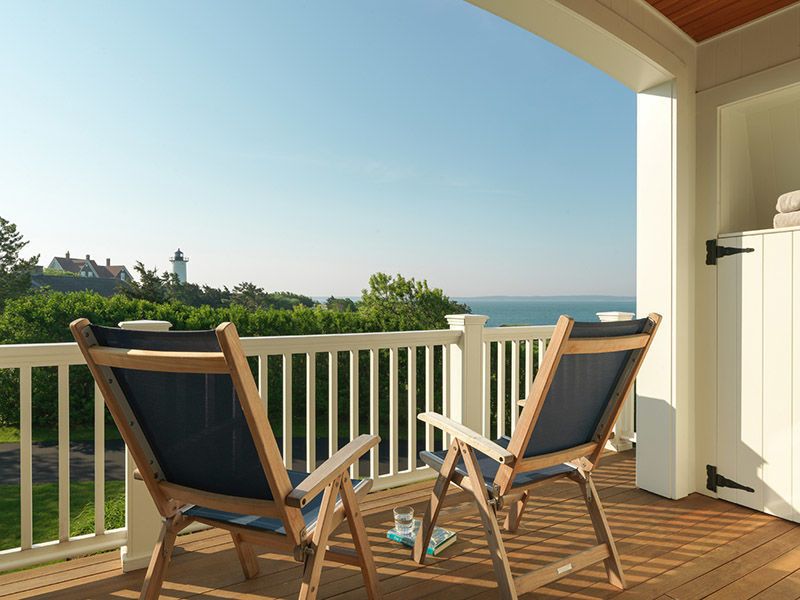 Outdoor Balcony Shower with a View - Fine Homebuilding