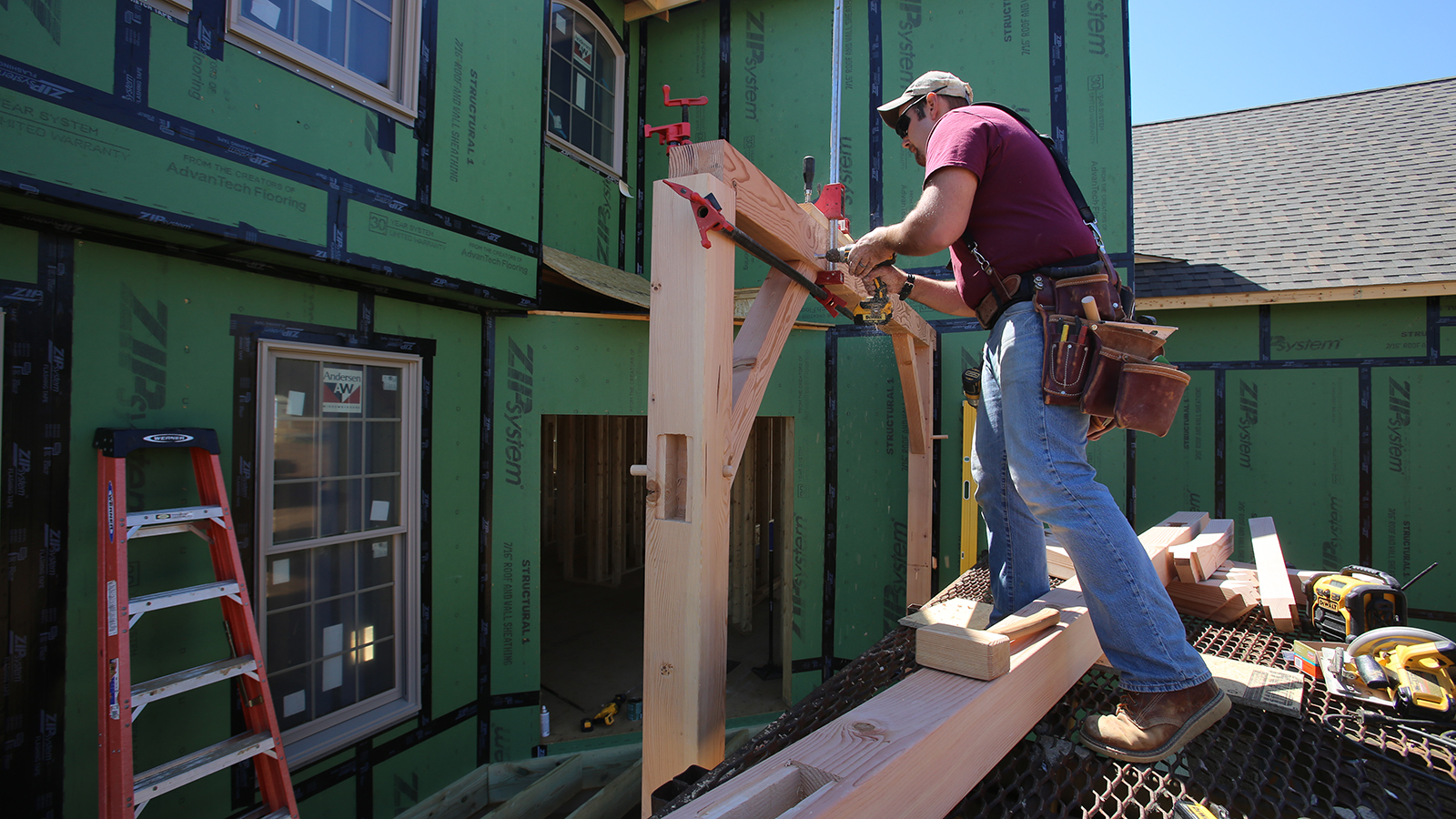 Hybrid Timber Frame - Fine Homebuilding