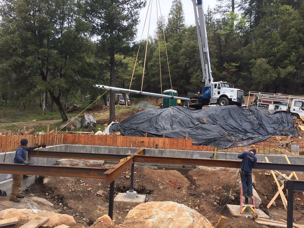 Steel Beams and a Metal Pan Deck - Fine Homebuilding