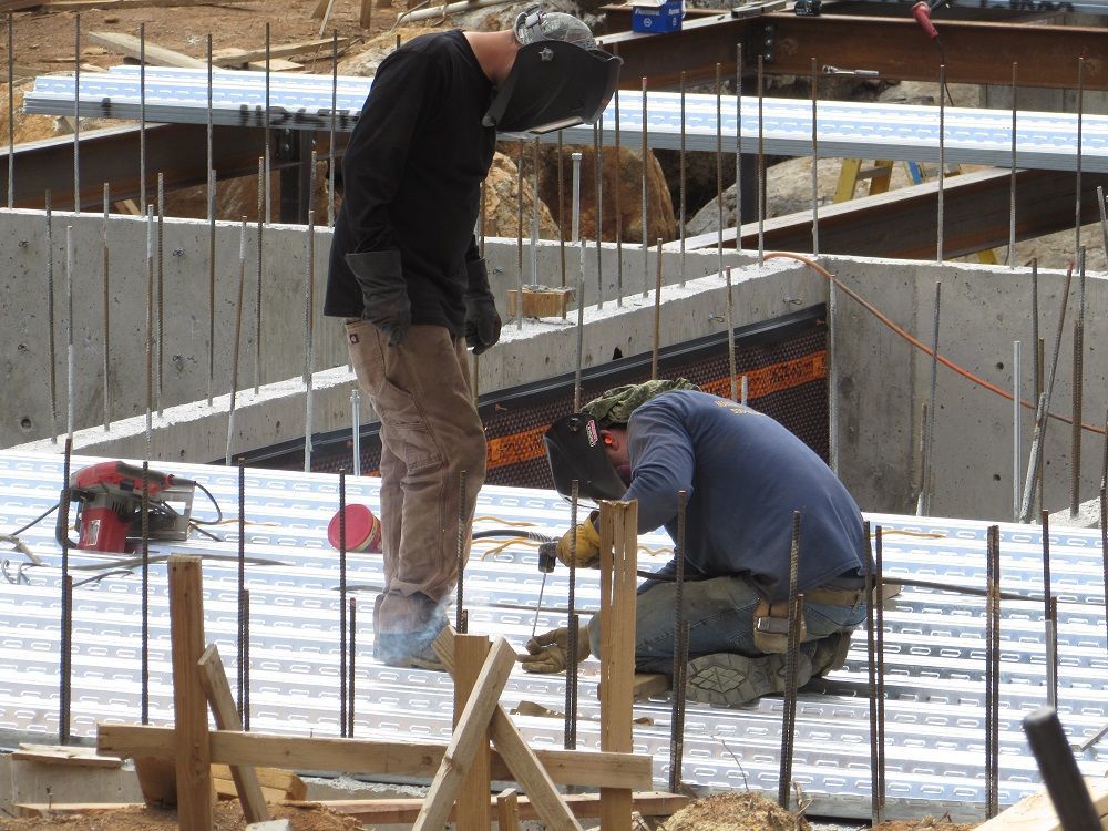 Steel Beams and a Metal Pan Deck - Fine Homebuilding