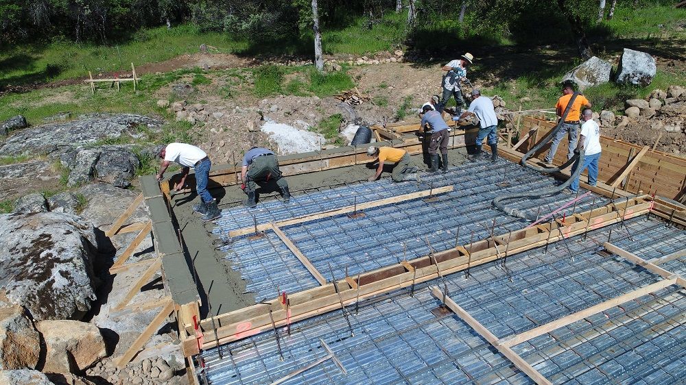 Forming the Elevated Slab and Curbs - Fine Homebuilding