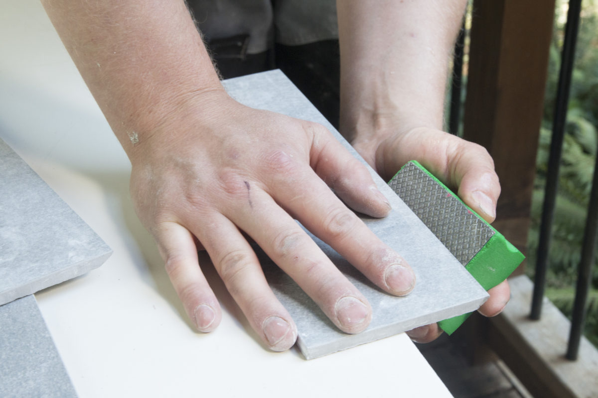 Mitered Joints Make a Tiled Shower Niche Shine - Fine Homebuilding