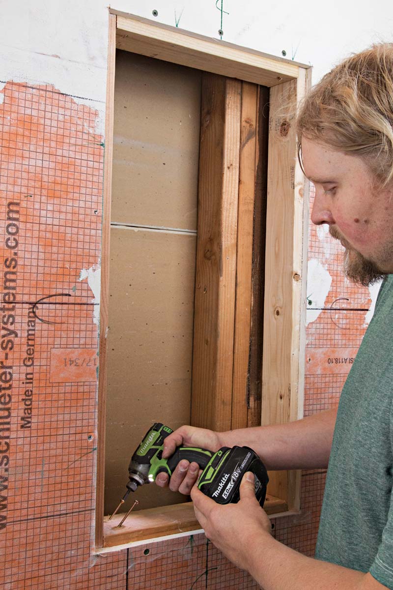 How to Build a Better Shower Niche - Fine Homebuilding