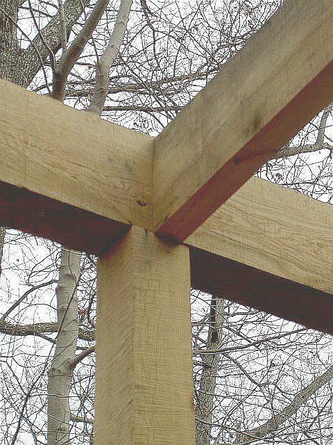 beam to beam to post joint - Fine Homebuilding