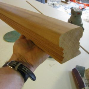 Homemade Handrail: "Beaded Bread Loaf" - Fine Homebuilding