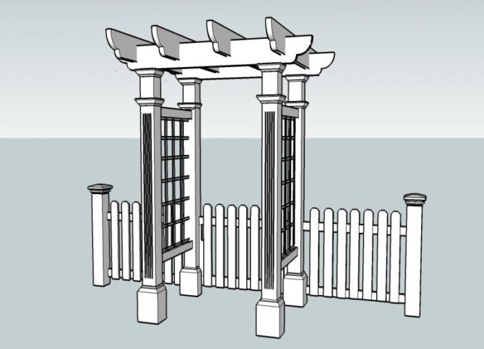 Arbor dimensions - Fine Homebuilding