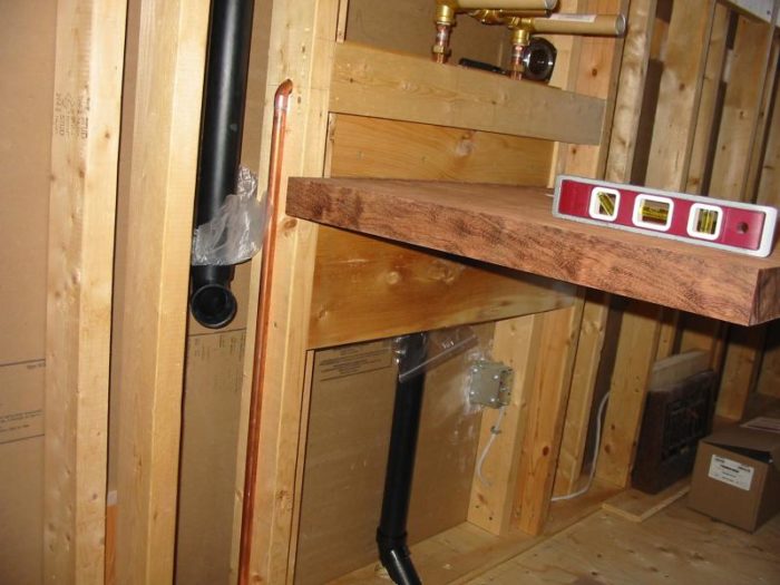 cantilever counter - Fine Homebuilding