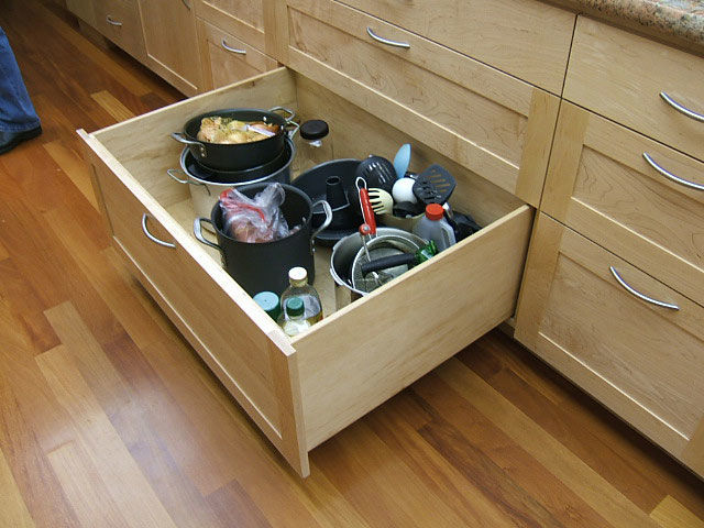 Heavy duty kitchen drawer design - Fine Homebuilding