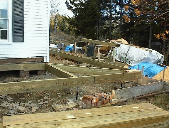 Deck Built on a Rock - Fine Homebuilding