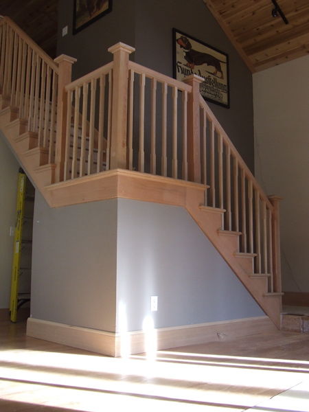 1st housed stringer stairs - Fine Homebuilding