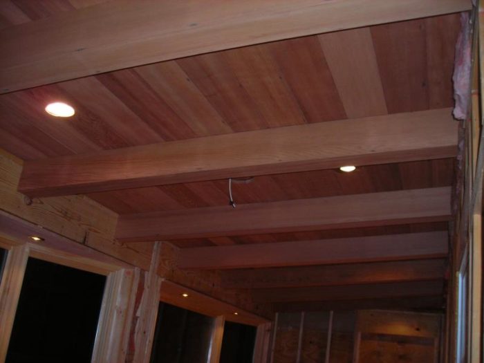 1st growth redwood ceiling - Fine Homebuilding