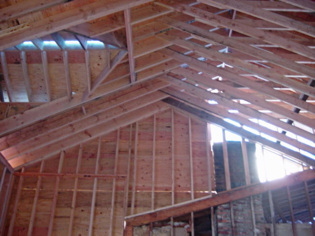 60' ridgeboard/2x12x24 rafters - Fine Homebuilding