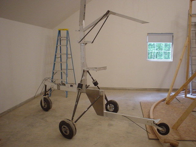Gyrocopter under construction - Fine Homebuilding