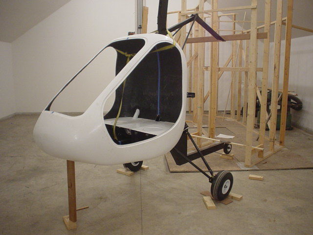 Gyrocopter under construction - Fine Homebuilding
