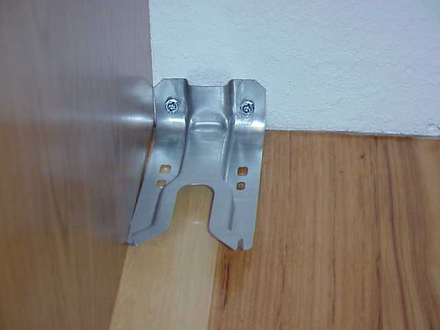 Anti tip bracket for elec range - Fine Homebuilding