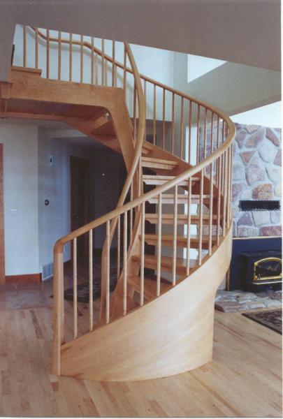 curved stair stringers - Fine Homebuilding